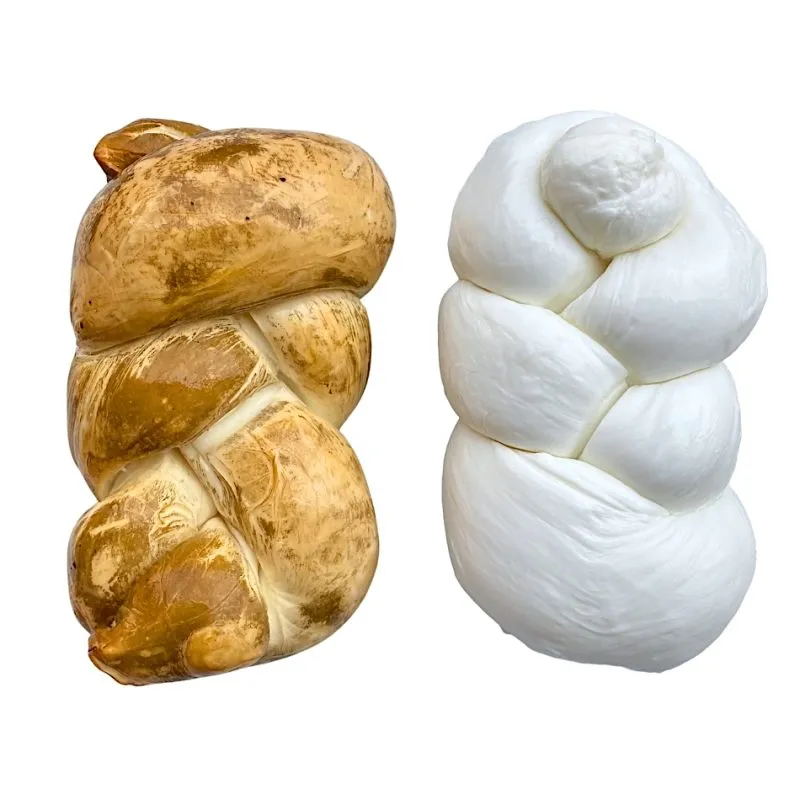 Treccia di Mozzarella di Bufala - Bianca / Affumicata